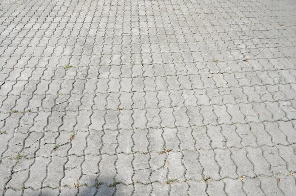 Grey Stone Brick Floor Background, Construction Industry Stock Photo ...
