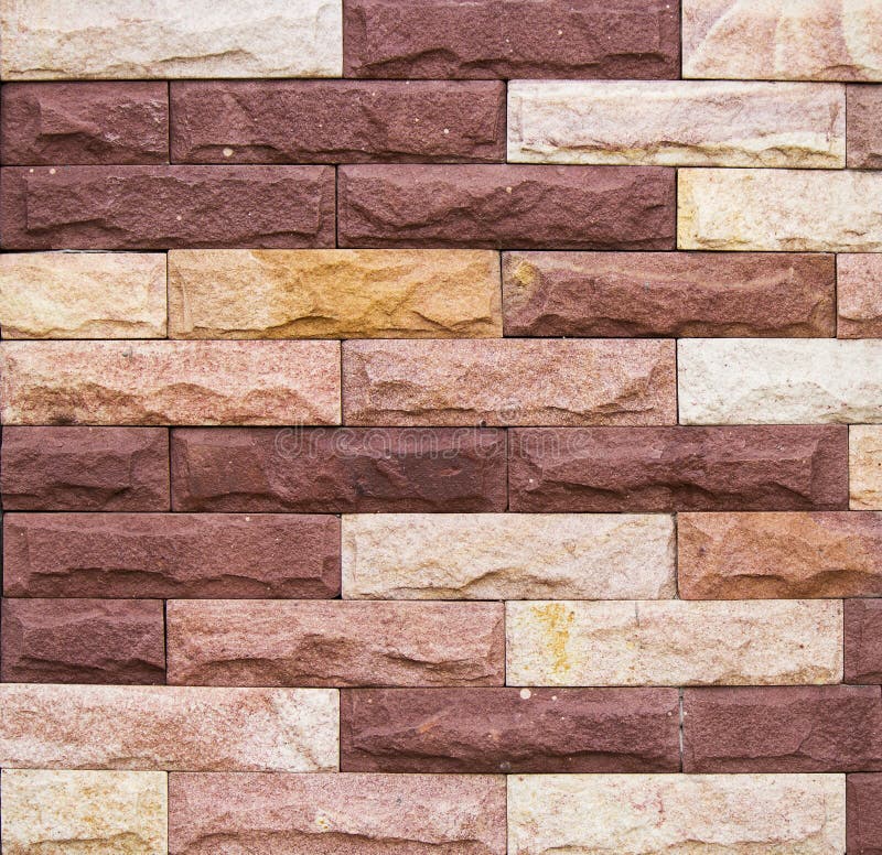 Stone Brick Wall Background Stock Image - Image of vintage, texture ...