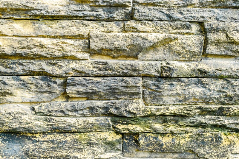 Stone Brick Wall Background Stock Image - Image of material, masonry ...