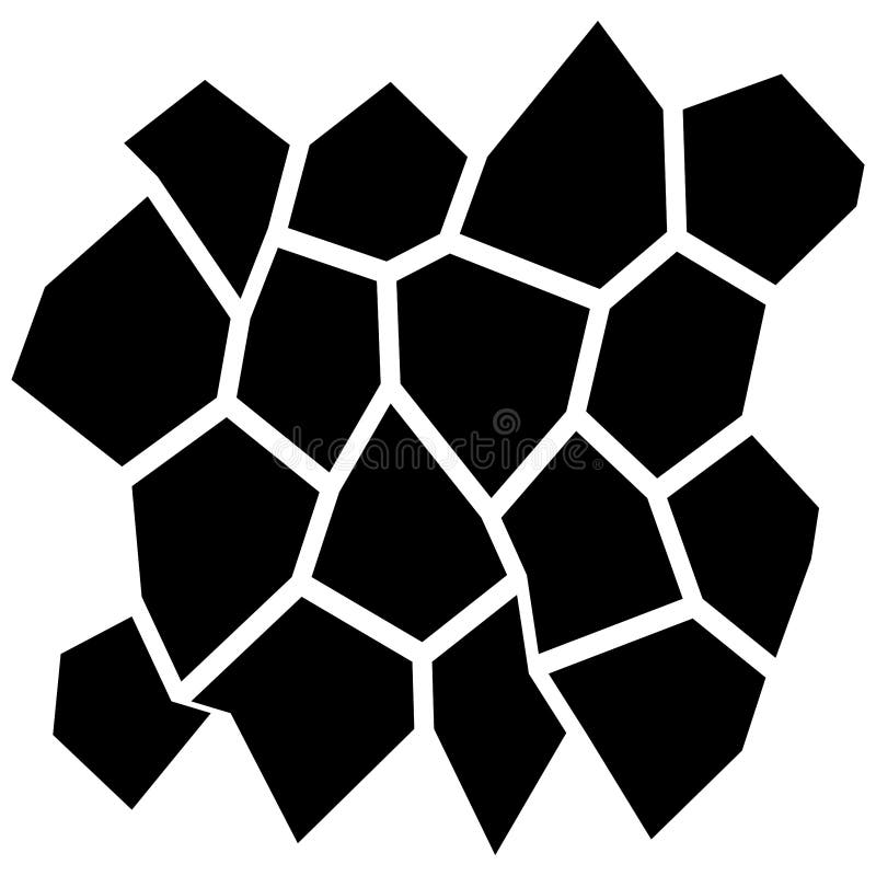 Stone, Brick Wall, Brickwork Polygon Pattern, Background. Stonewall ...