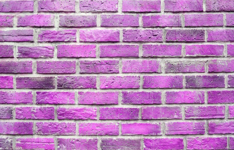 Stone Brick Wall Pink Background Stock Photo - Image of asian, decor ...