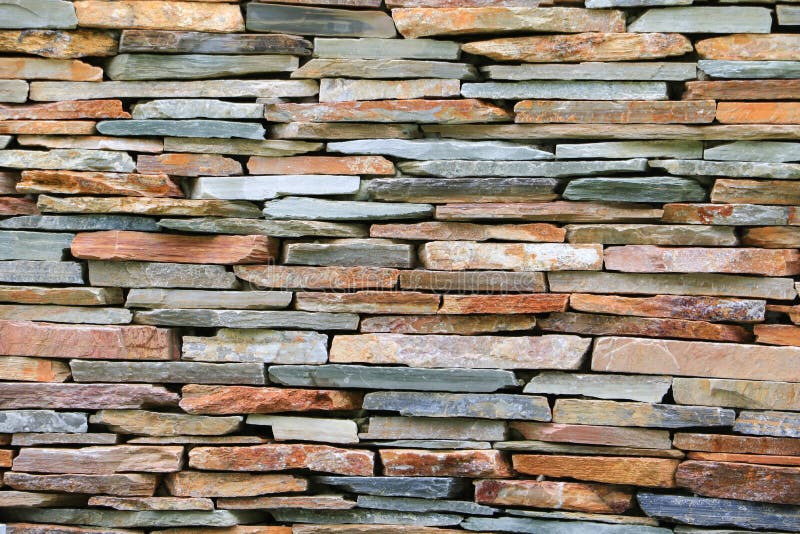 Stone Brick Wall Texture, for Background Stock Photo - Image of real ...