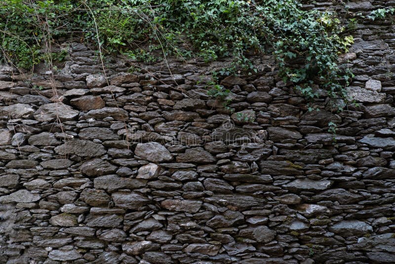 Stone or Brick Wall Texture Stock Image - Image of material, stone ...