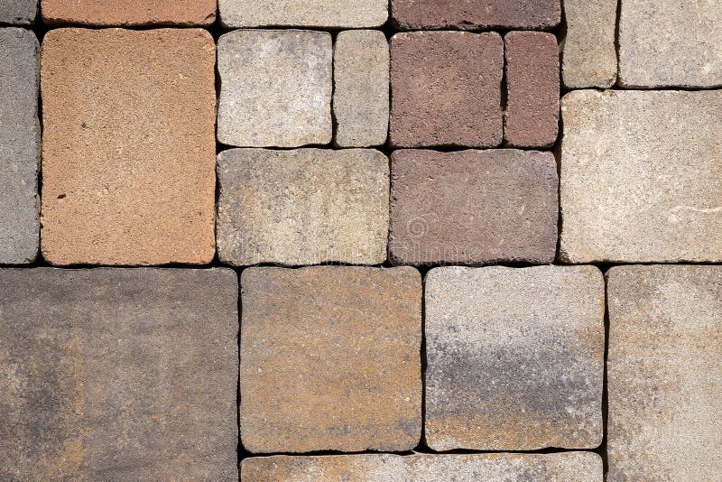 Stone Bricks Pattern Background Stock Image - Image of material ...