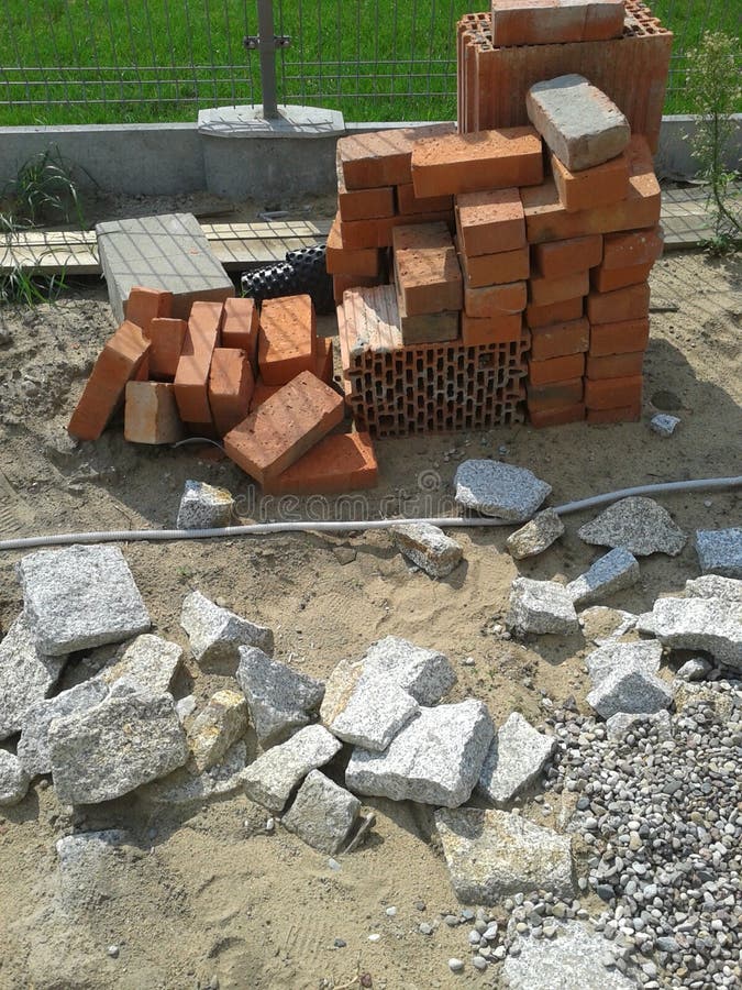 Stone bricks stock image. Image of bricks, build, stacked - 42920019