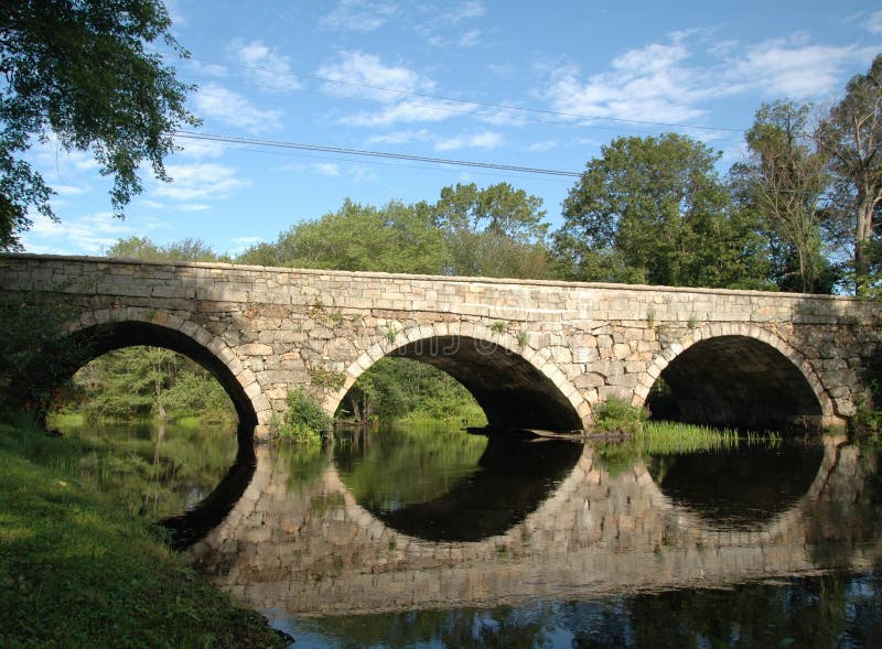 Stone Bridge stock photo. Image of northeast, antique - 16241238