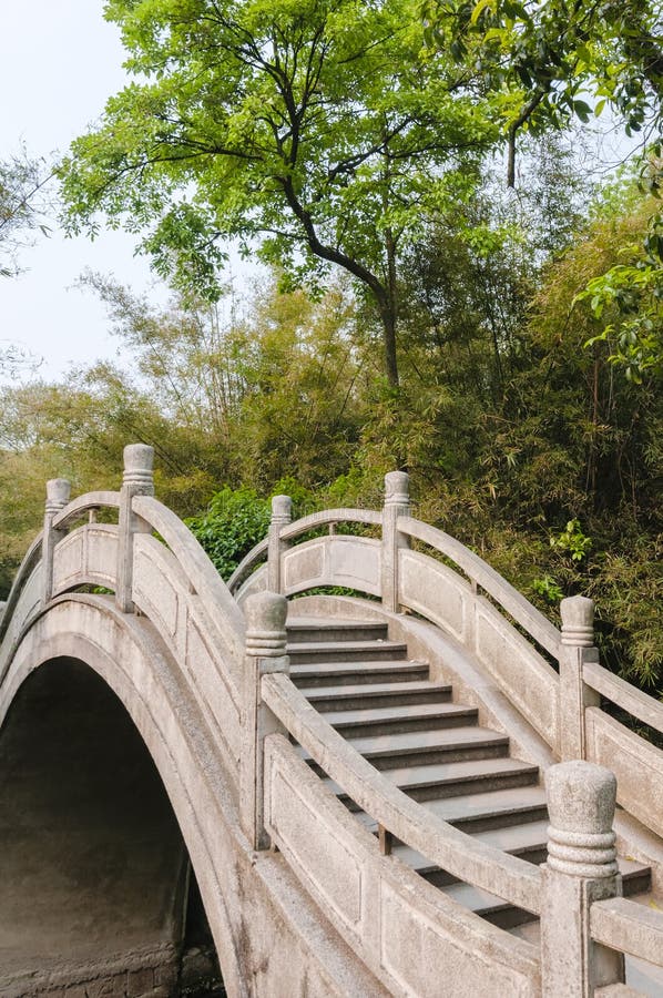 Stone bridge stock photo. Image of greenery, garden, nature - 30009108