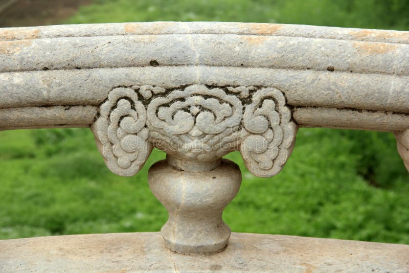 Stone Bridge Railing in North China Stock Image - Image of dynasty ...