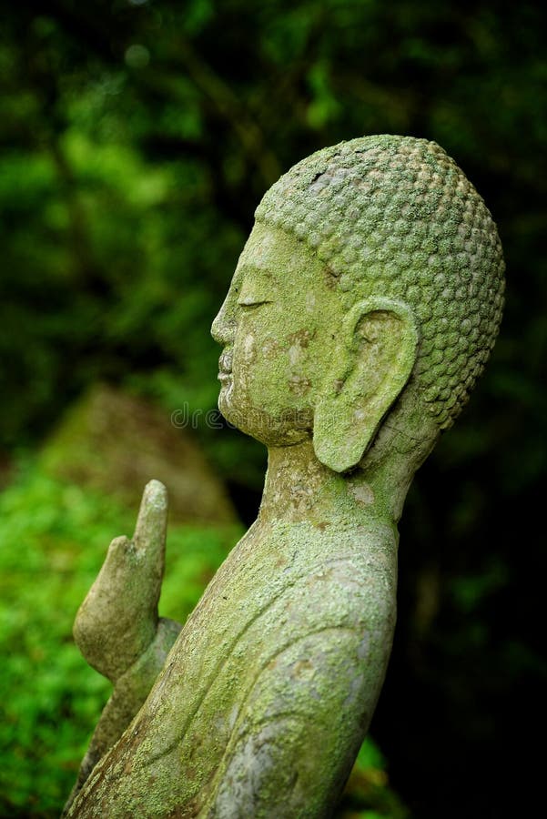 Stone buddha stock photo. Image of stone, meditation - 194911750