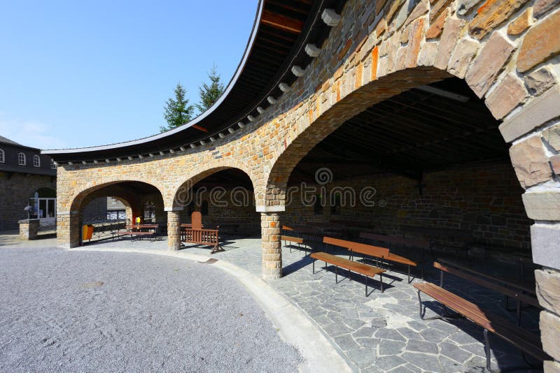 Stone buiding stock image. Image of clear, horizontal - 25419241