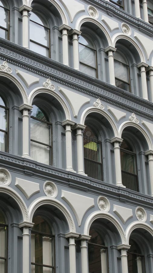 Stone building facade stock image. Image of outdoors - 12214099