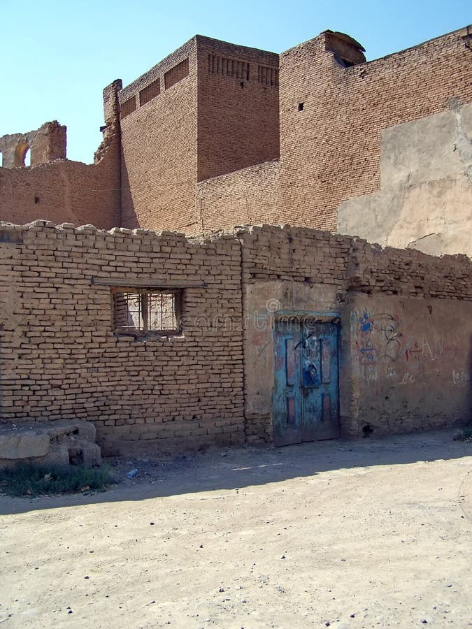 Stone buildings in Erbil stock photo. Image of stone - 232436524