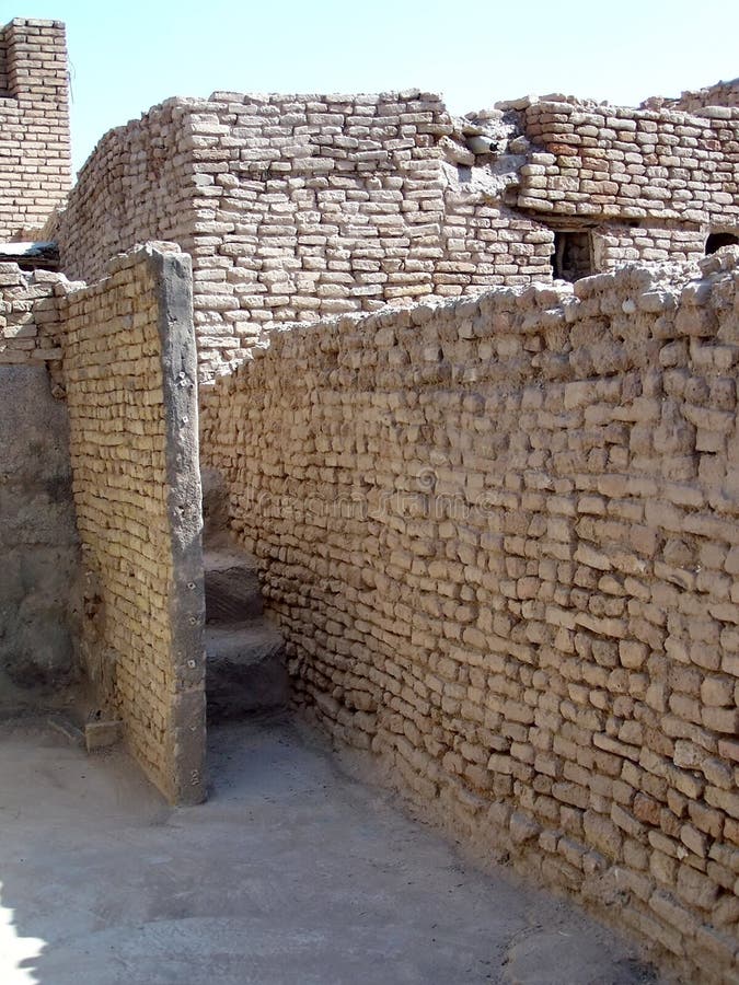 Stone buildings in Erbil stock image. Image of asia - 232436663