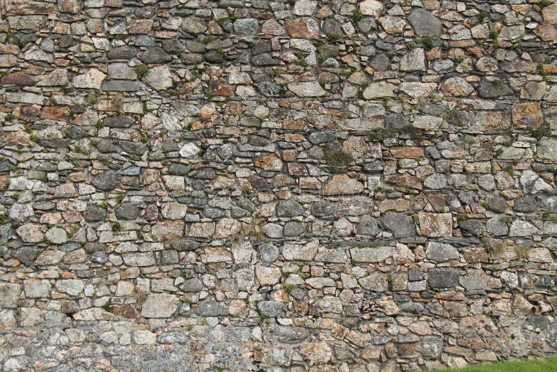 Stone Built Wall. stock image. Image of ancient, build - 82008757