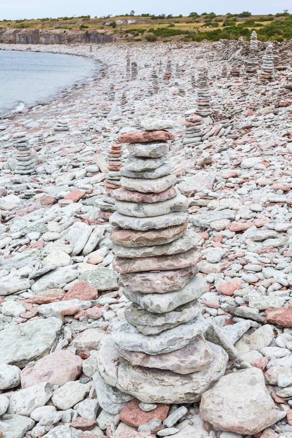 Old stone cairn grave stock image. Image of sweden, rock - 23536873