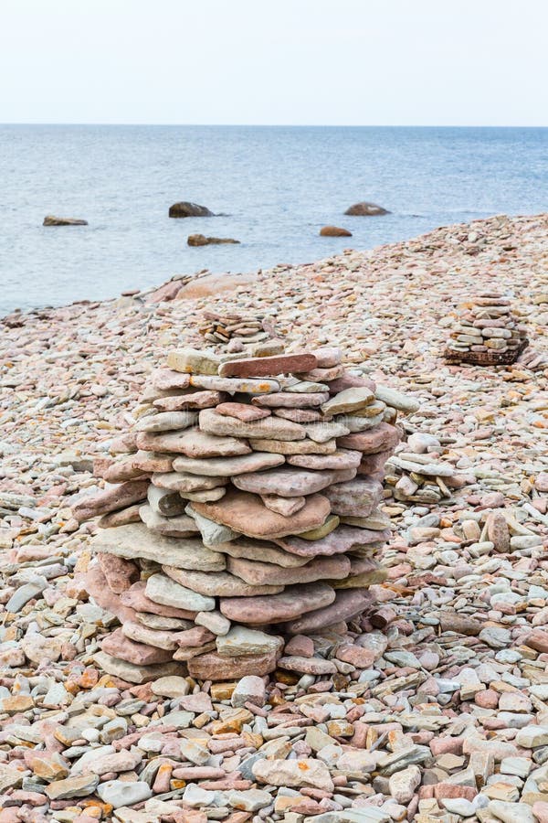 Old stone cairn grave stock image. Image of sweden, rock - 23536873