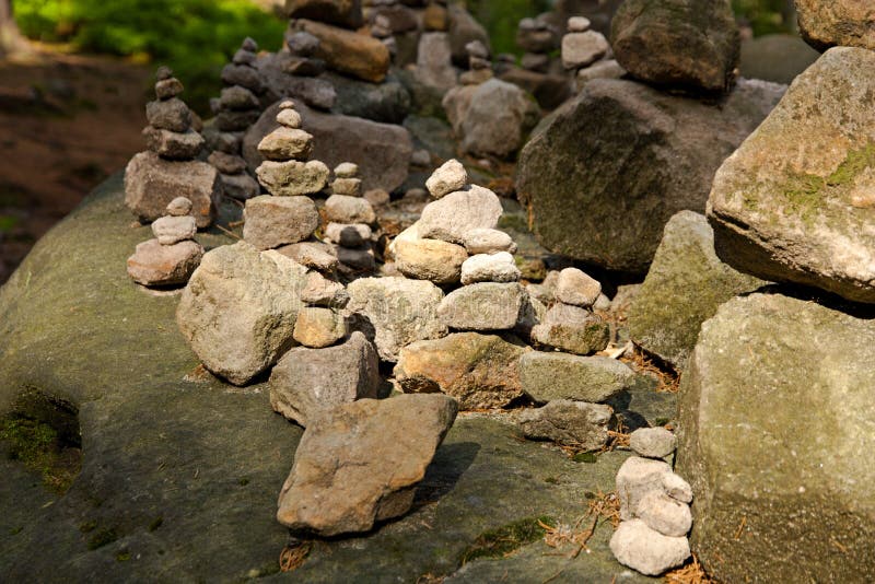 Stone cairn stock image. Image of elevation, harmony - 54121577