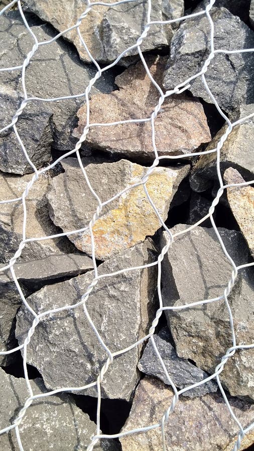 Stone cantilever wire stock photo. Image of flooring - 269543446