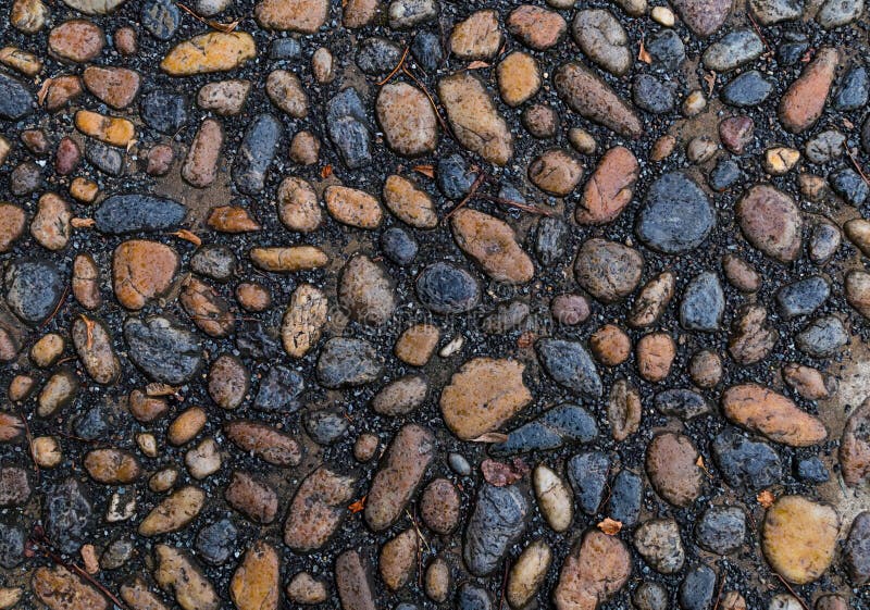 Background from Basalt Sand and Stones. Seamless Square Texture, Tile ...