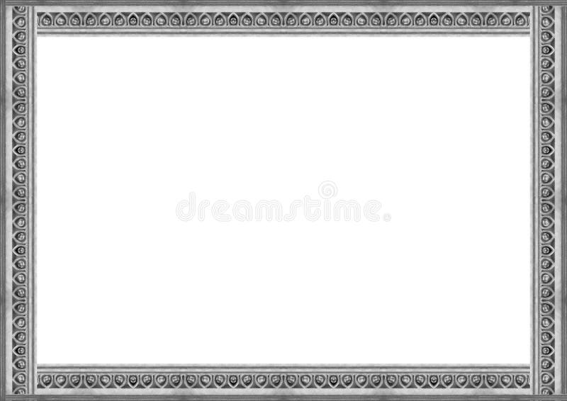 Stone Carved Ornate Frame stock illustration. Illustration of design ...