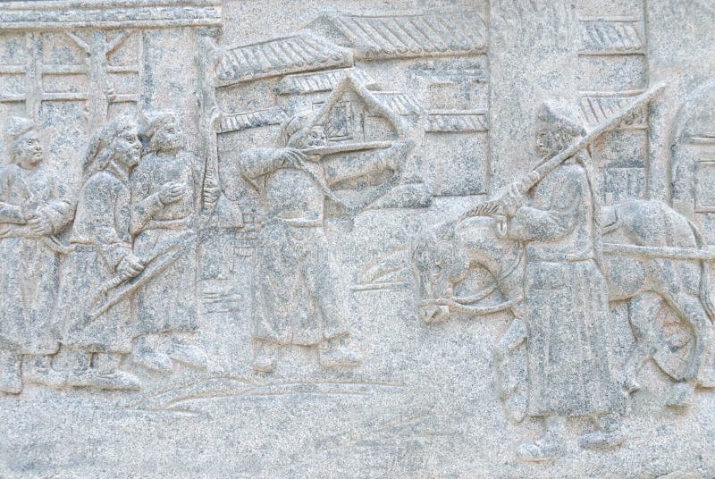 Stone carving stock image. Image of background, sichuan - 31427339