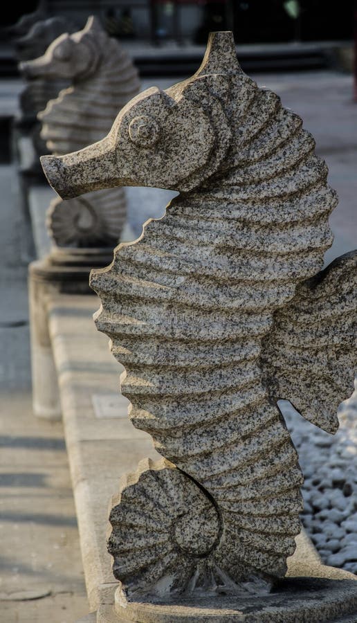 The stone carving stock image. Image of hippocampi, odobenus - 68082909