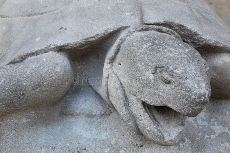 Stone Carving, Turtle, Sculpture, Sea Turtle Stock Photo - Image of ...