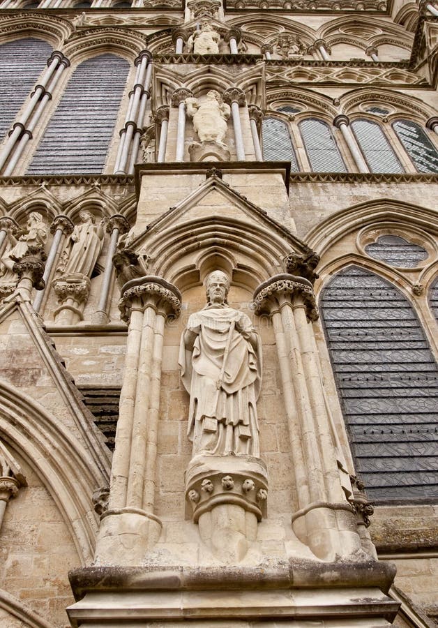 Stone Carvings on Cathedral Stock Image - Image of religion, cathedral ...