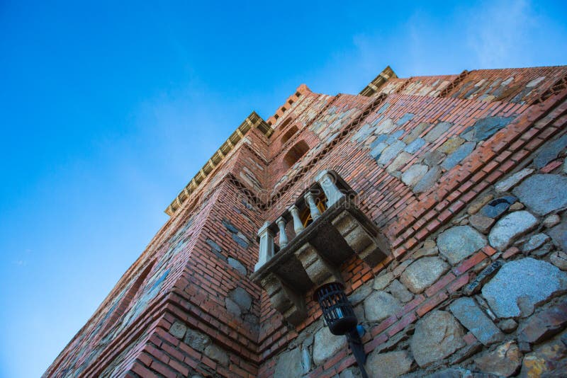 Stone castle tower stock photo. Image of memory, bottom - 41003582