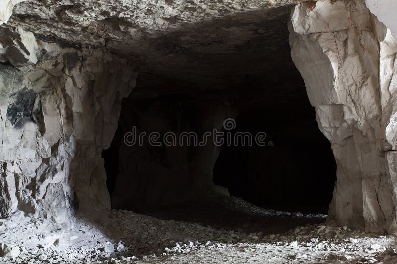 The dark cave stock photo. Image of arch, mining, black - 10985278