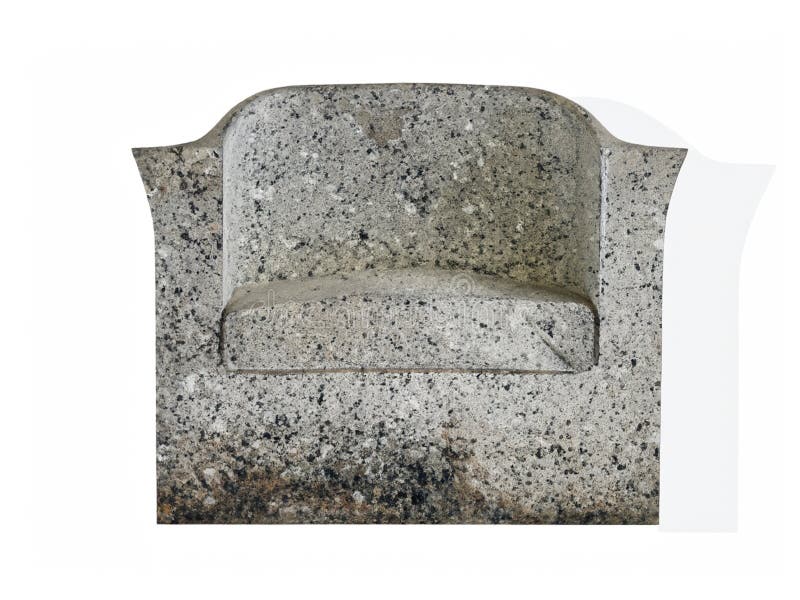 Stone chair stock photo. Image of rough, texture, element - 30816302