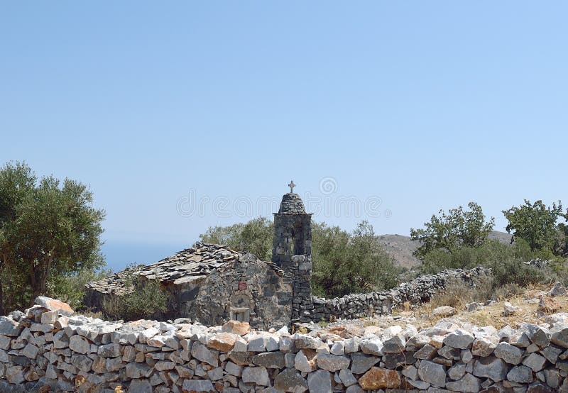 Indian Chapel in the Mexican Desert Stock Image - Image of used ...