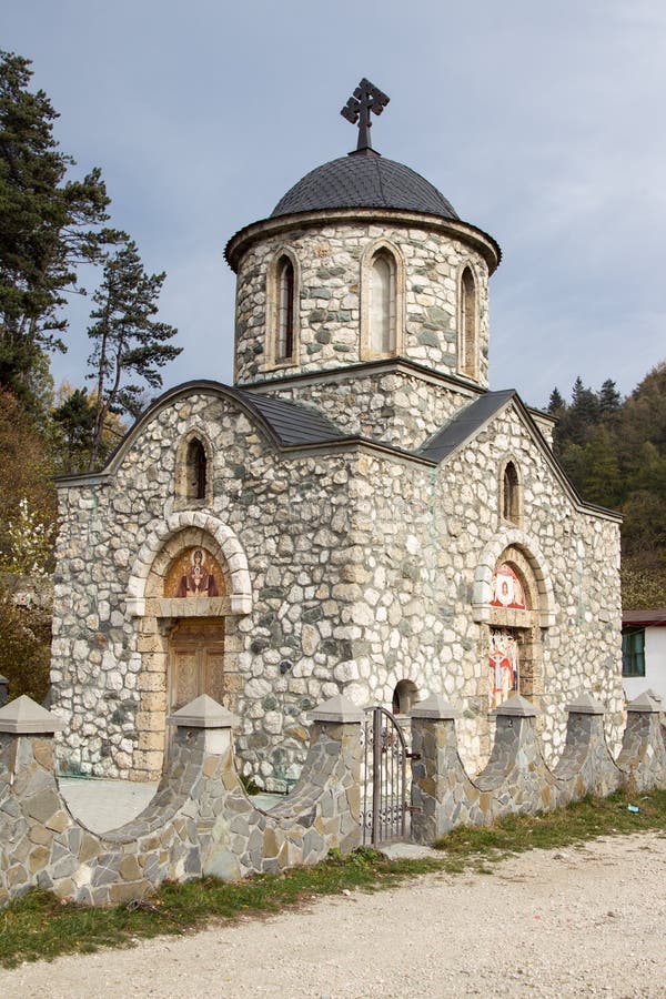 Stone church stock image. Image of jesus, hill, holy - 33028351