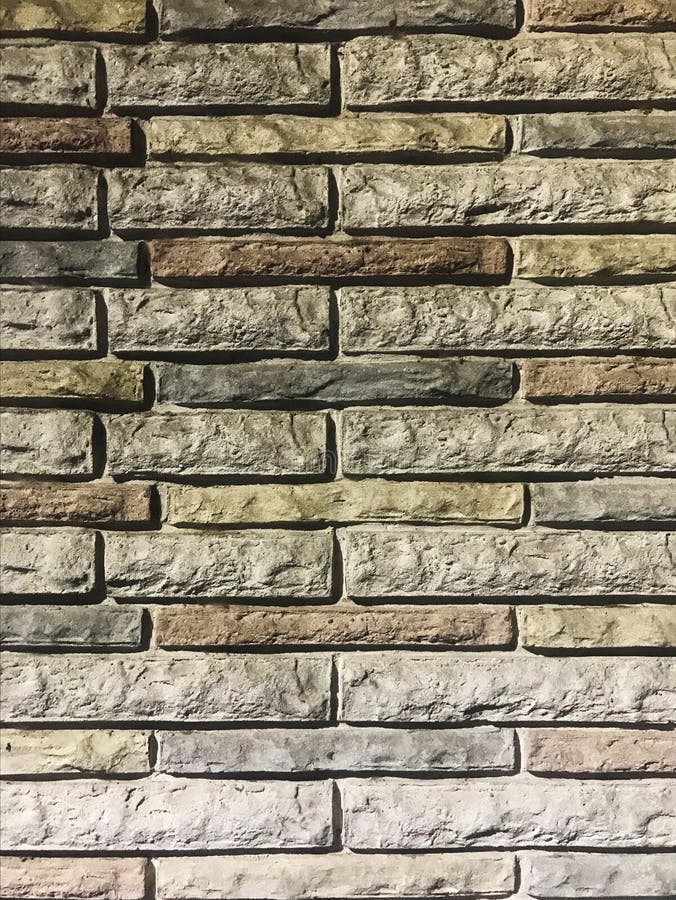 Stone Cladding on an Exterior Wall of a House Stock Image - Image of ...