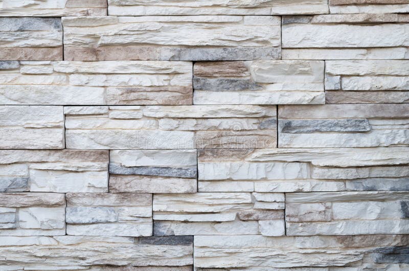 Stone Cladding Wall, Texture Background Stock Photo - Image of rock ...