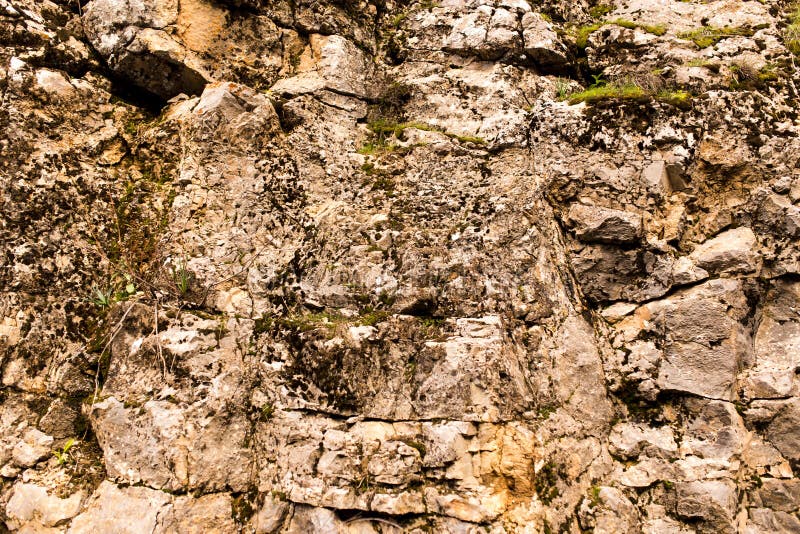 Stone Cliffs in the Mountains As a Background Stock Image - Image of ...