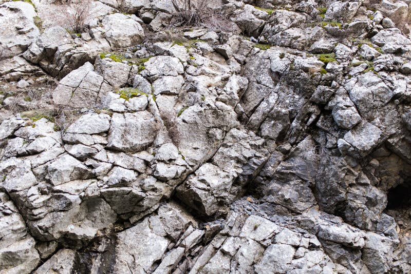 Stone Cliffs in the Mountains As a Background Stock Photo - Image of ...
