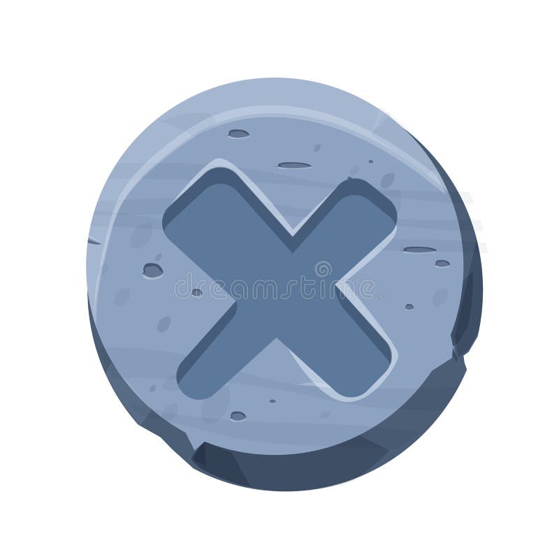 Vector Cartoon Style Stone Buttons Stock Illustrations – 113 Vector ...
