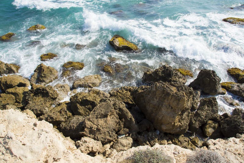 Stone coast stock photo. Image of southern, rocks, nature - 45841482