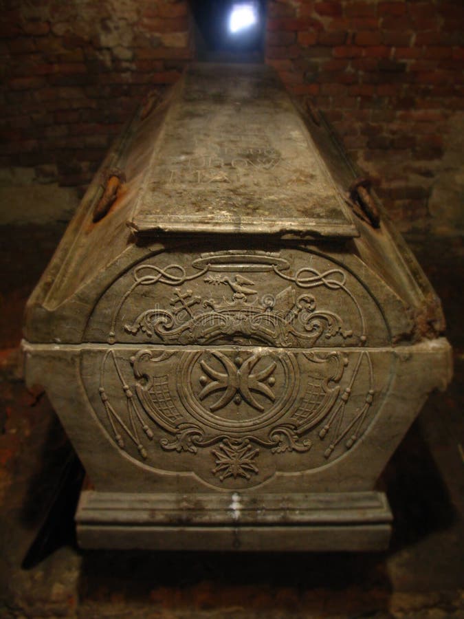 Old Stone Coffin or Sarcophagus Stock Photo - Image of tomb ...