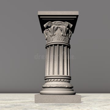 Stone Pillar Stock Illustrations – 17,471 Stone Pillar Stock ...