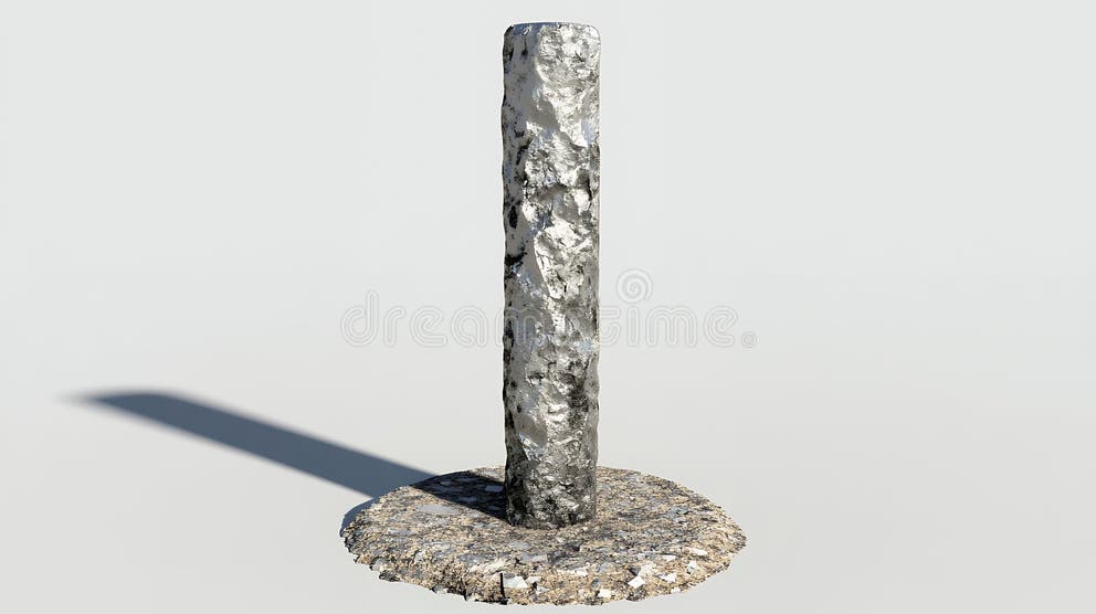 Stone Column Texture 3D Model High Resolution Detailed Design ...