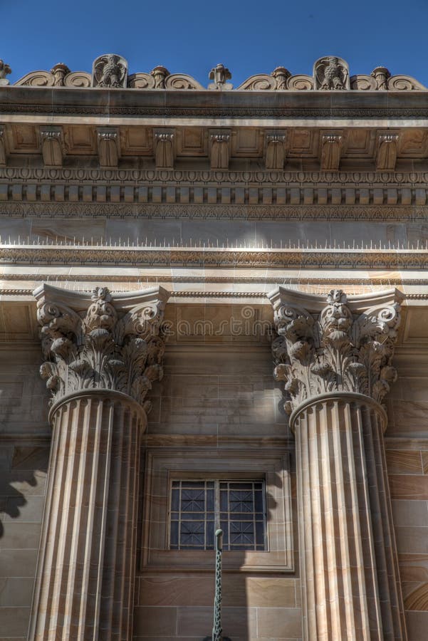 Stone columns stock image. Image of classic, strength - 15067619