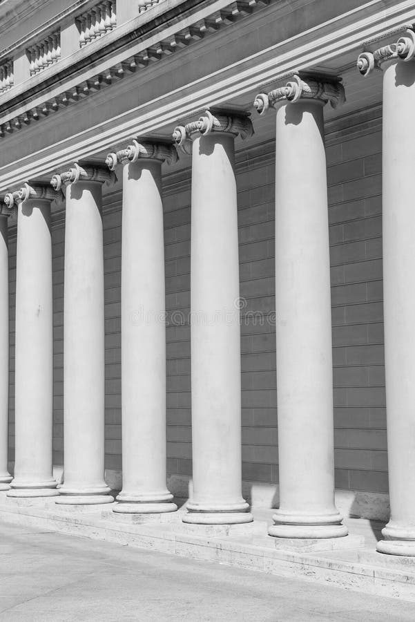 Stone Columns stock image. Image of greek, column, academic - 28055629
