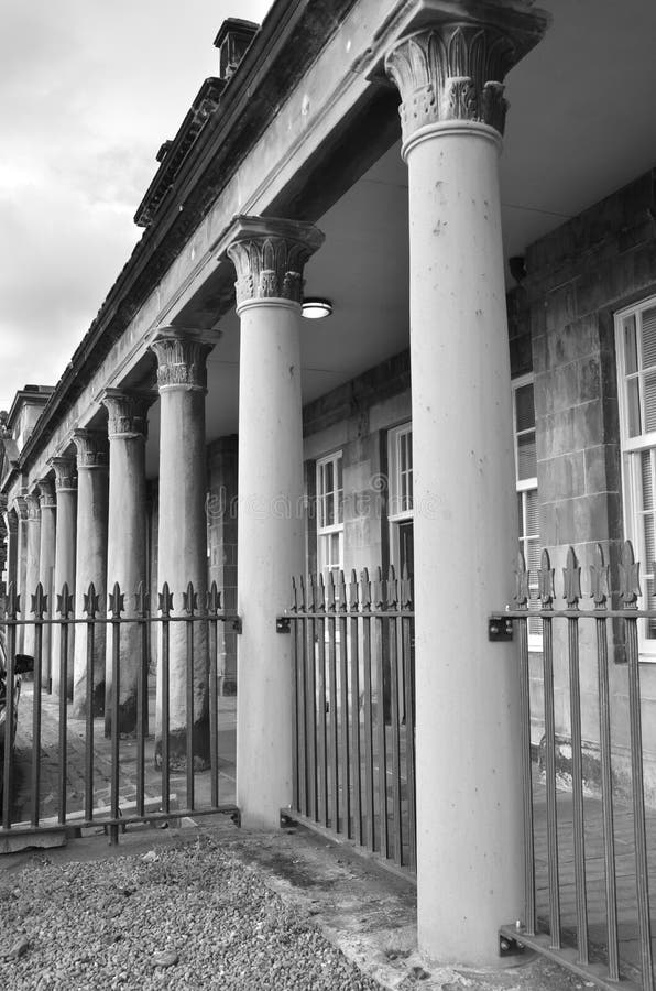 Stone Columns stock photo. Image of heritage, exterior - 59545736