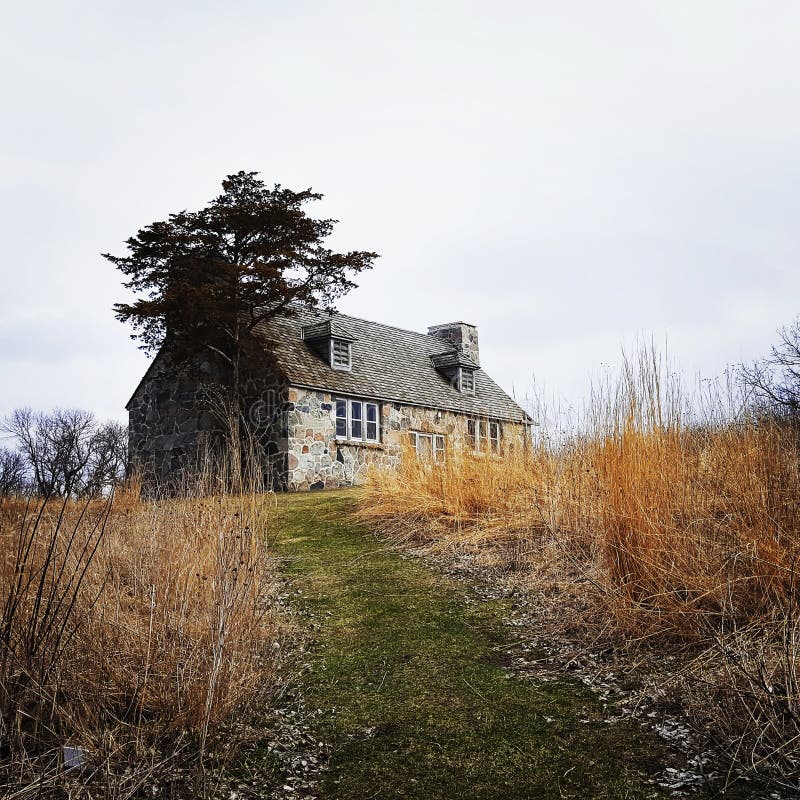 Stone Cottage stock image. Image of stone, cottage, enchanting - 90035661