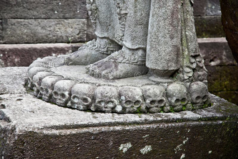 Stone Craft in Candi Kidal Temple Near by Malang, East Java Stock Photo ...
