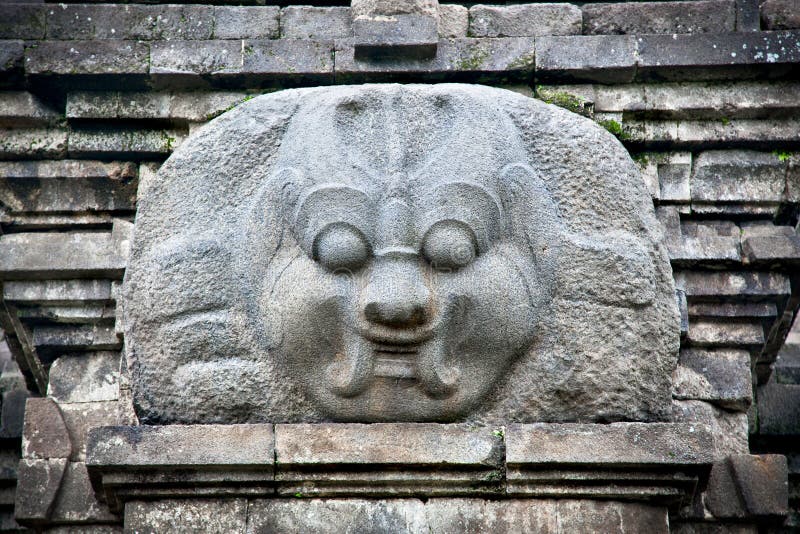 Candi Jago Temple Near by Malang on Java, Indonesia. Stock Image ...