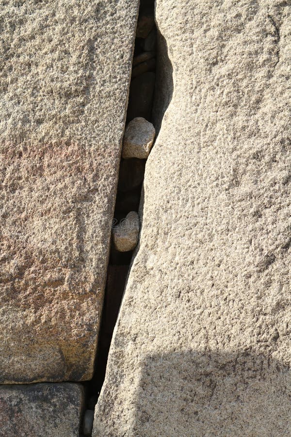 Stone Crevice stock image. Image of shallow, rough, detail - 56940041