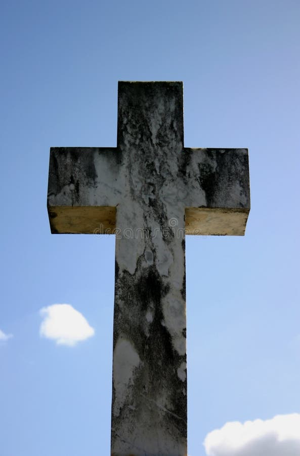 Stone Cross stock image. Image of christian, savior, religion - 190903